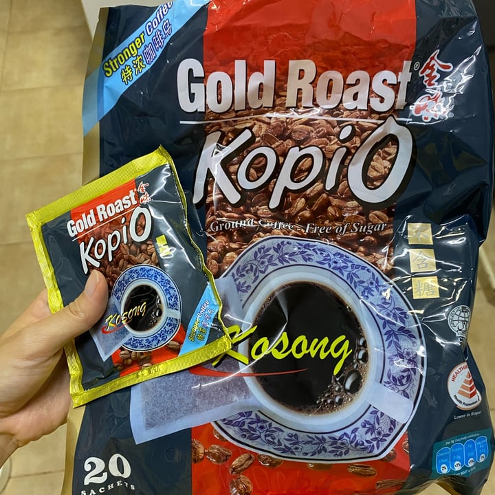 Gold Roast Kopi O Kosong Review | abillion