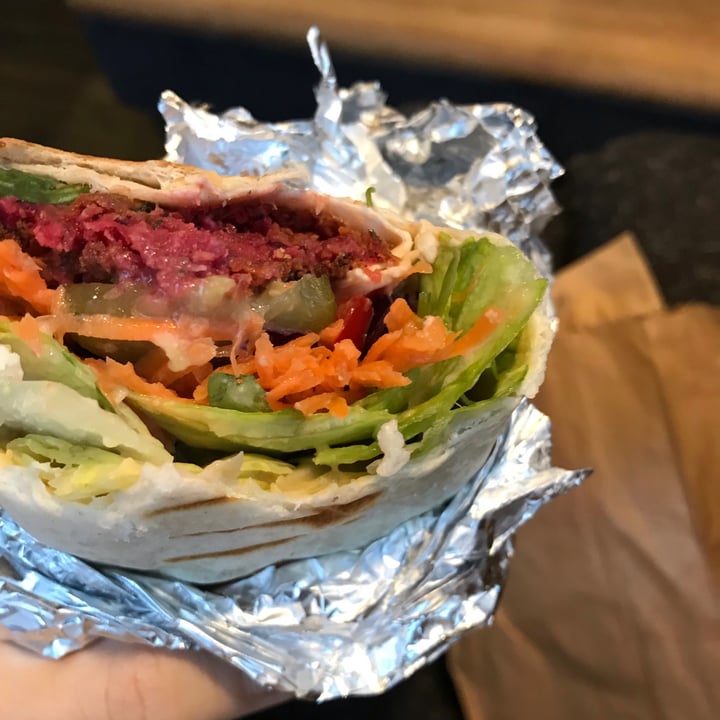 Ridikas Beetroot Falafel Wrap Reviews | abillion
