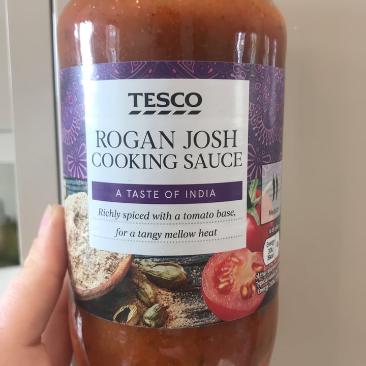 Tesco Rogan Josh cooking sauce Review | abillion