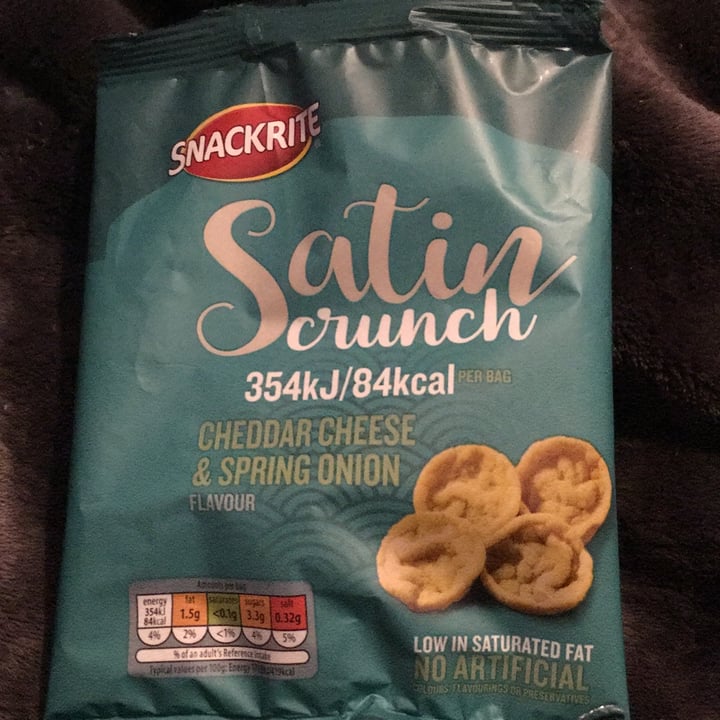 SnackRite Satin crunch Cheddar Cheese & Spring Onion Review | abillion