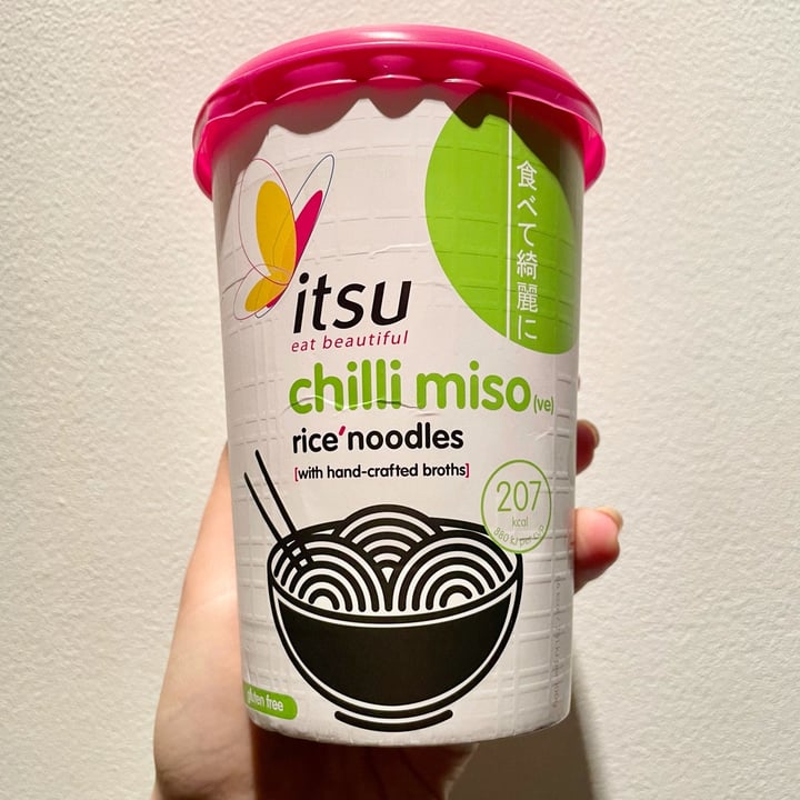 itsu Chilli Miso Rice Noodles Review | abillion