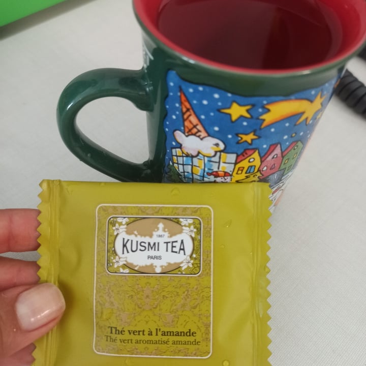 Kusmi Tea the vert a l'amande Review | abillion