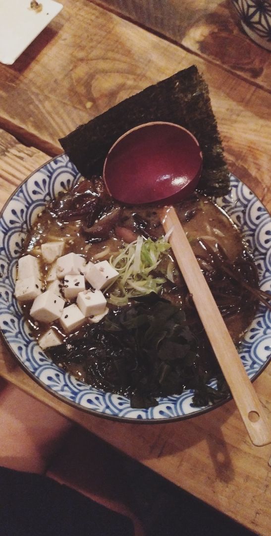 Koku Kitchen Ramen Barcelona, Spain Ramen Vegano Review | abillion