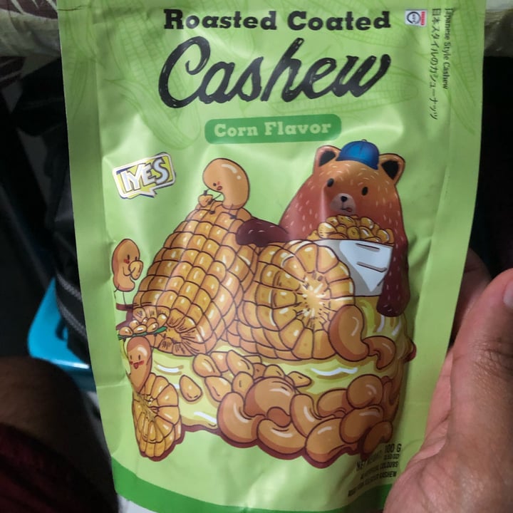 IYES Rosted Coated Cashew (Corn Flavour) Review | abillion