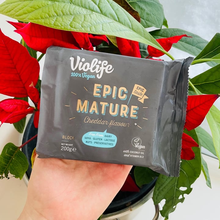 Violife Epic Mature Cheddar Flavour Block Review | abillion
