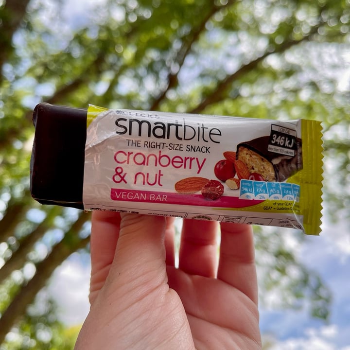 Smartbite Foods Cranberry & Nut Bar Review | abillion
