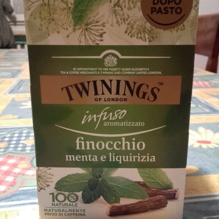 Twinings Infuso finocchio, menta e liquirizia Review | abillion