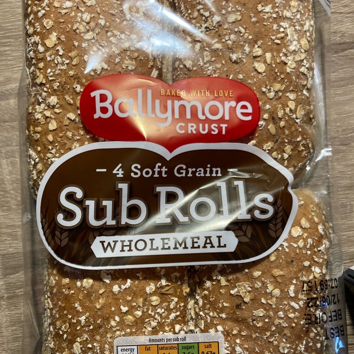 Ballymore Crust wholewheat subrolls Review | abillion