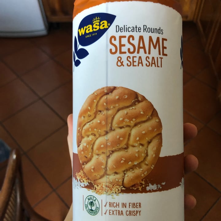 Wasa Delicate rounds sesame e sea salt Review | abillion