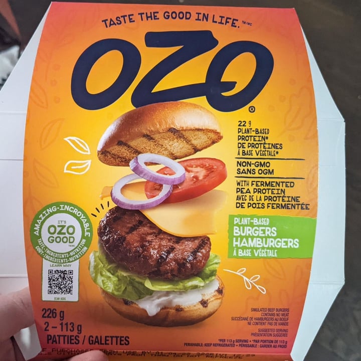 Ozo Plant Based Burger Review | abillion