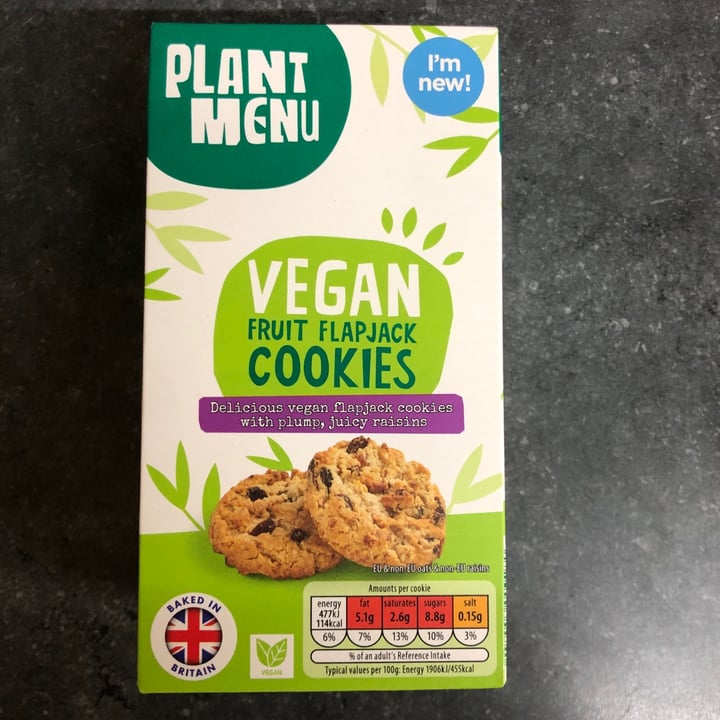 Plant Menu Fruit flapjack cookies Review | abillion