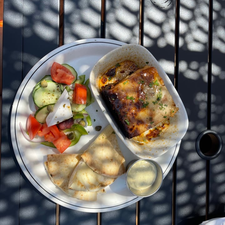 Anatoli Souvlaki North Vancouver, Canada Vegan Moussaka Review | abillion