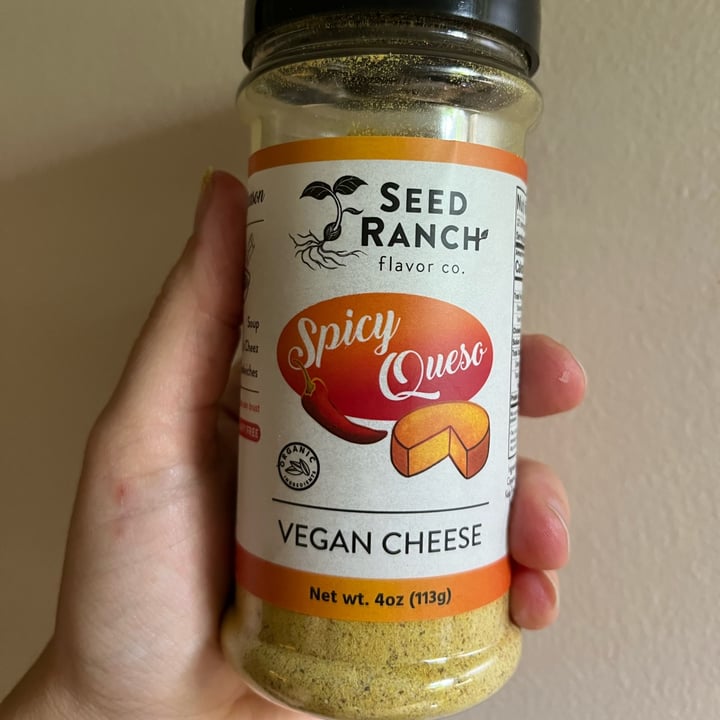 Seed ranch Spicy Queso Vegan Cheese Review | abillion