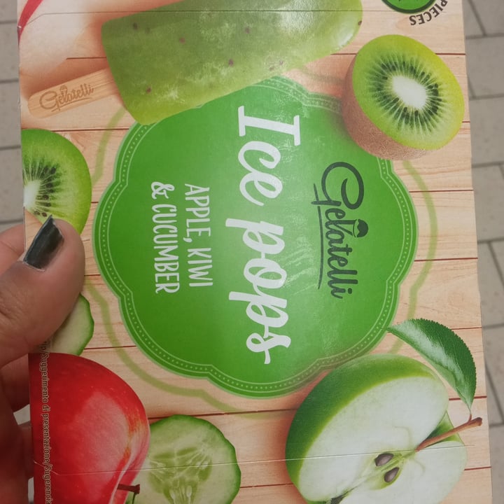 Gelatelli Ice Pops Apple, Kiwi e Cucumber Review | abillion