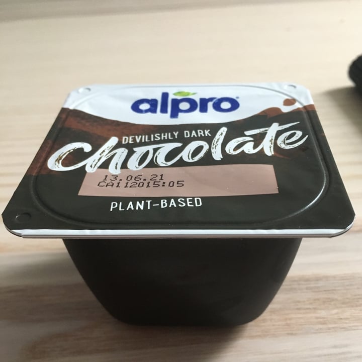 Alpro Devilish Dark Chocolate Dessert Review | abillion