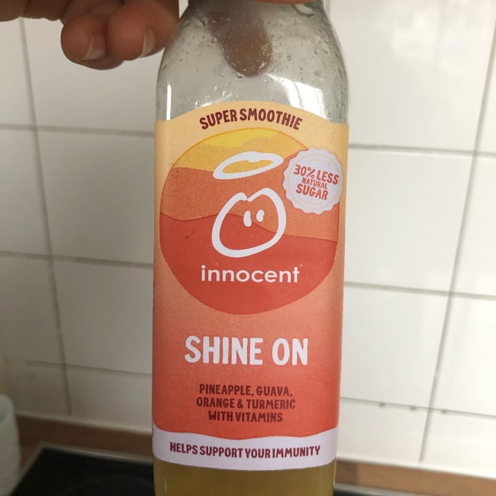 Innocent Drinks Pinapple, guava, orange and tumeric smoothie Review ...