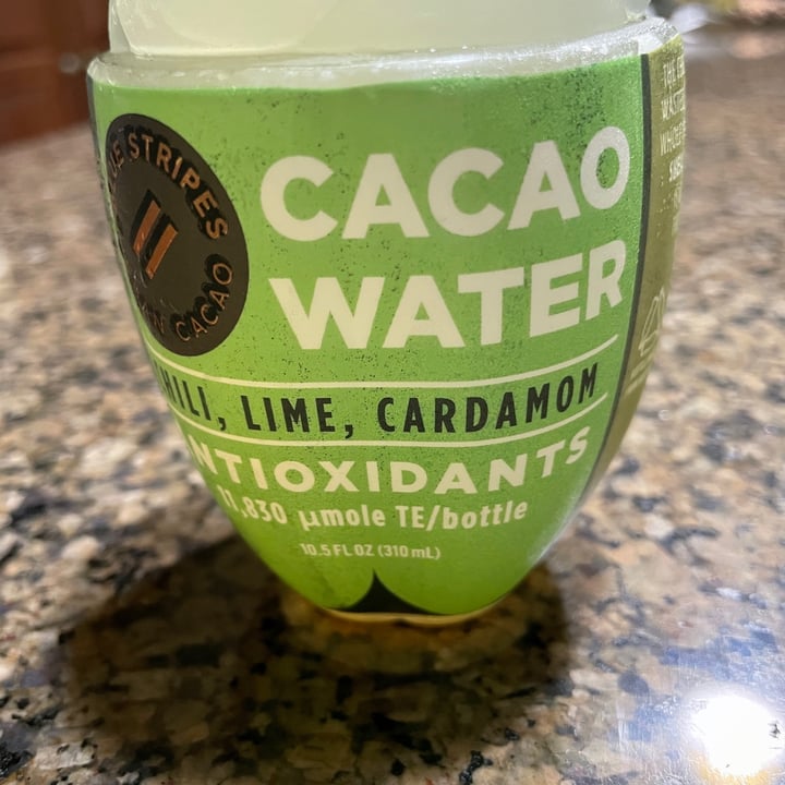 Blue stripes cacao water Antioxidant cacao water Review | abillion