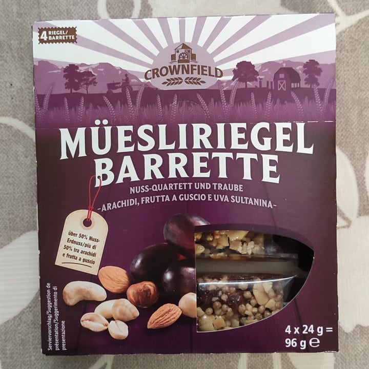 Crownfield Barrette frutta a guscio e uva Review | abillion