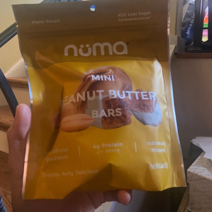 Numa Foods Mini Peanut Butter Bars Review | abillion