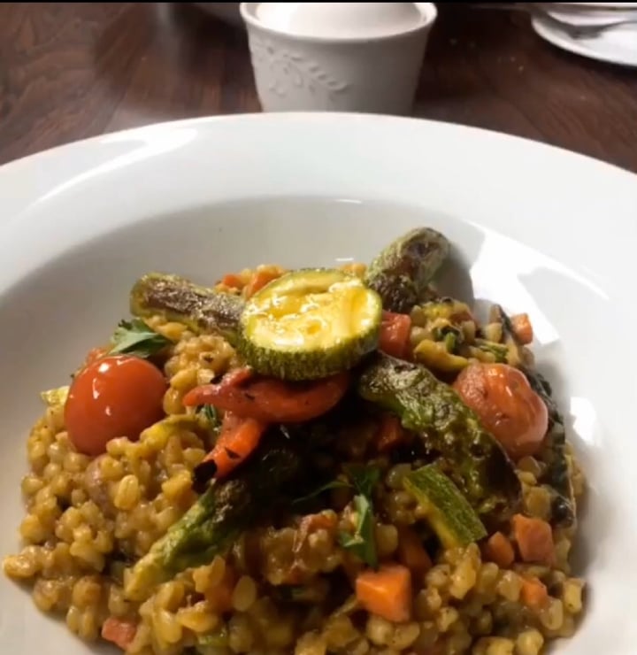 Café Entre Cerros Valparaiso Guiso De mote Con Verduras Grilladas ...
