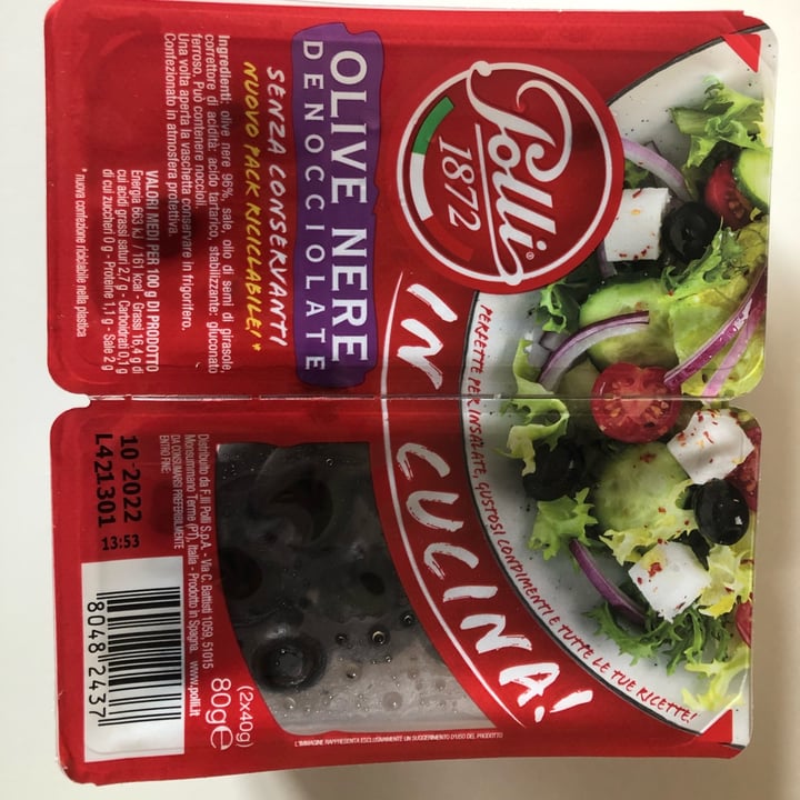 Polli 1872 Olive nere Denocciolate Review | abillion