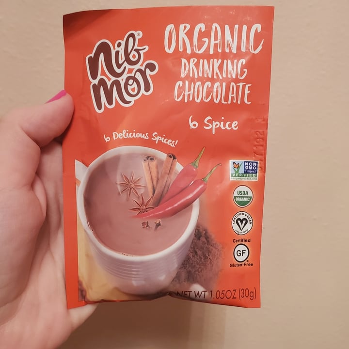 Nib Mor Organic Drinking Chocolate 6 Spice (Discontinued) Review | abillion