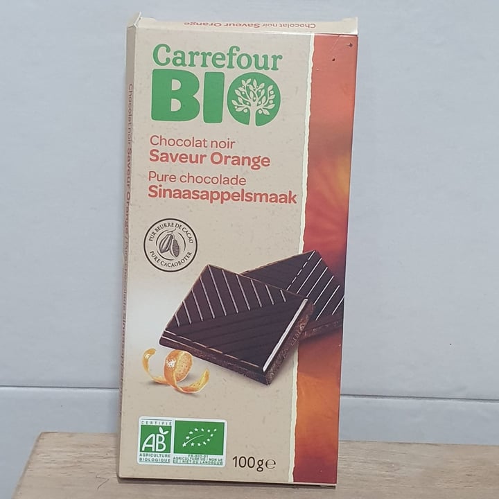 Carrefour Chocolate Negro Sabor Naranja Review | abillion