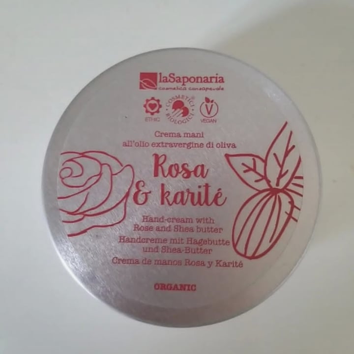 La Saponaria Crema mani Rosa & Karité Review | abillion