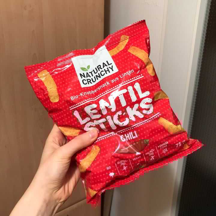 natural crunchy lentil sticks chili Review | abillion