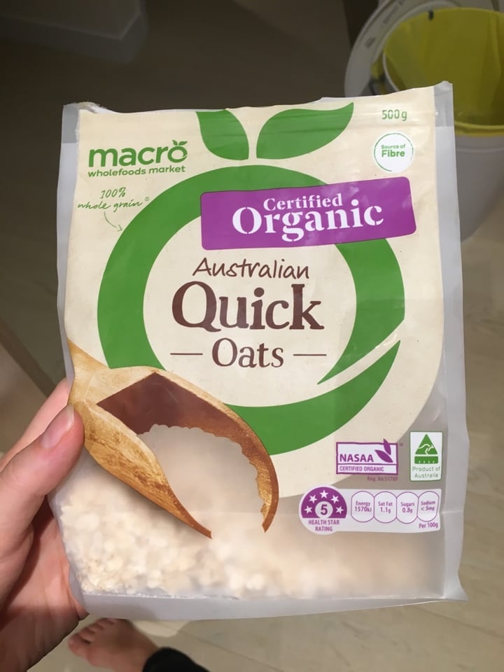 Macro Wholefoods Market Quick Oats Review | abillion