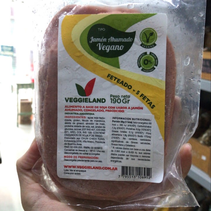 Veggieland Jamón Ahumado Vegano Feteado Review | abillion