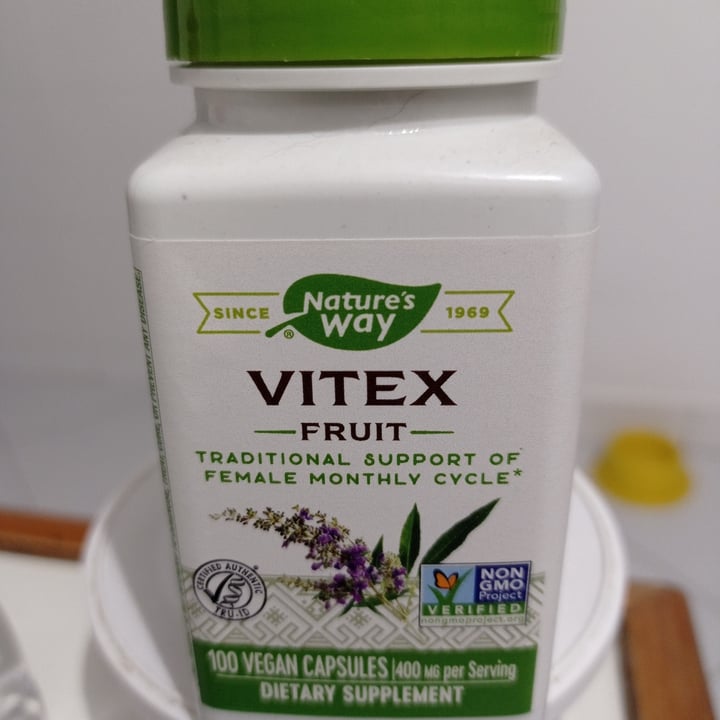 Nature's Way Vitex Fruit Capsules (Chasteberry) Review | abillion