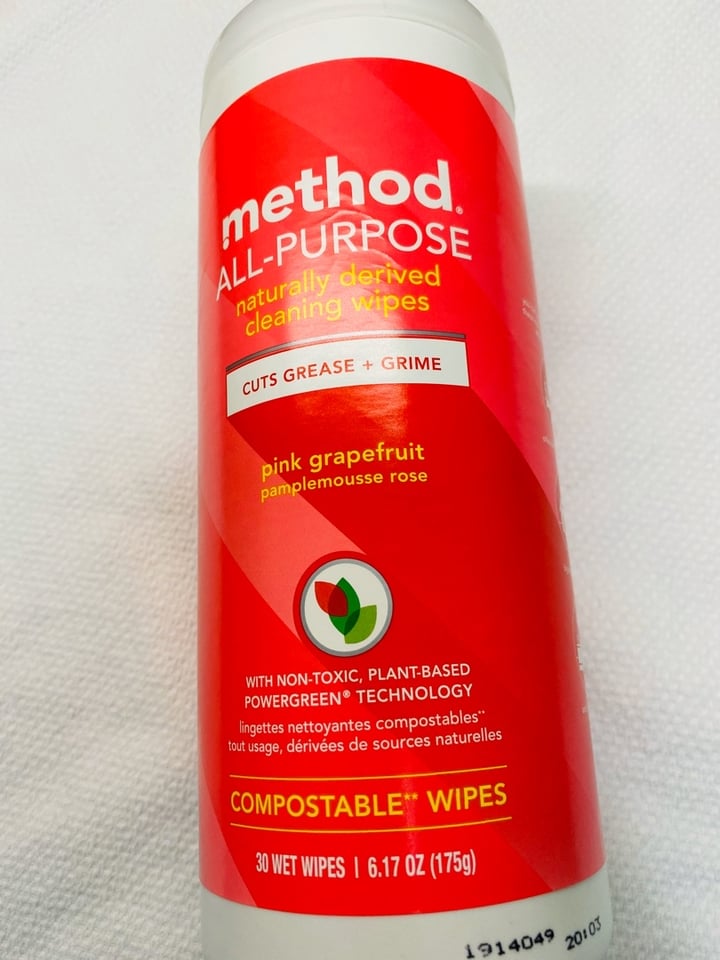 method All purpose cleaning wipes - pink grapefruit Review | abillion