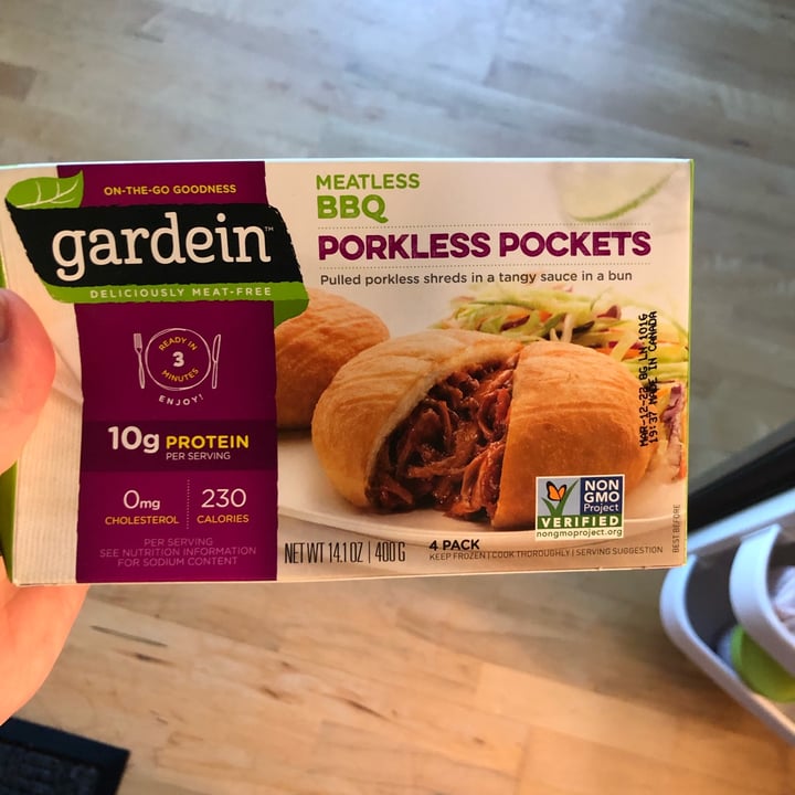 Gardein BBQ Porkless Pocket Meal Review | abillion