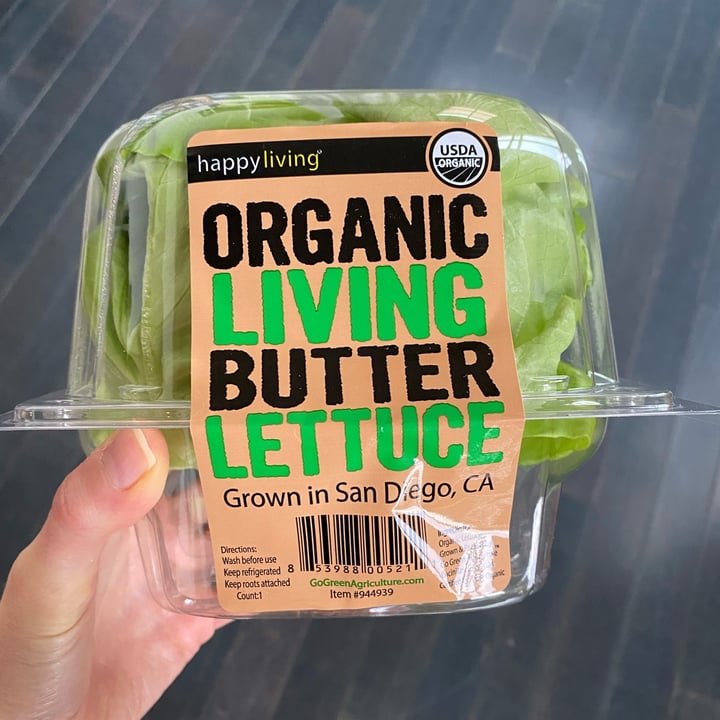 Happy Living Organic Living Butter Lettuce Review | abillion