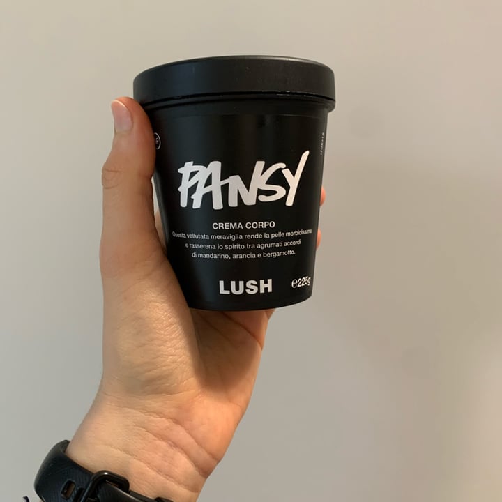 LUSH Fresh Handmade Cosmetics Pansy Body Lotion Review | abillion