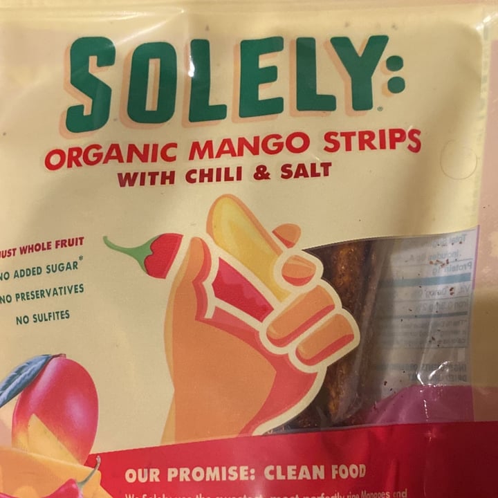 Solely Organic Mango Strips with Chili & Salt Review | abillion