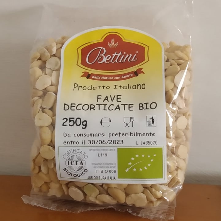Bettini Fave Decorticate Bio Review | abillion