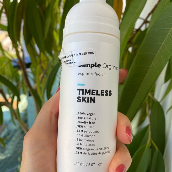 Simple Organic Timeless Skin Espuma Facial Review | abillion
