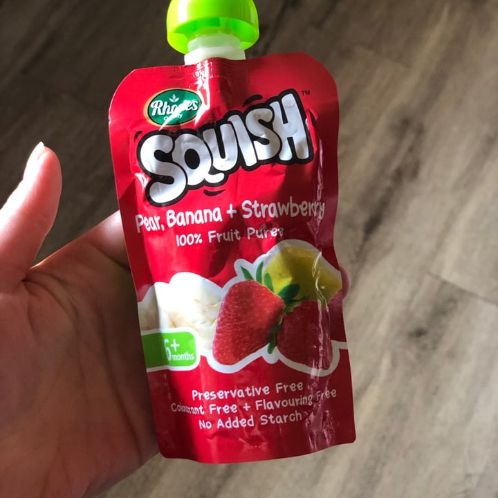 Rhodes Squish Pear, Banana and Strawberry Review | abillion