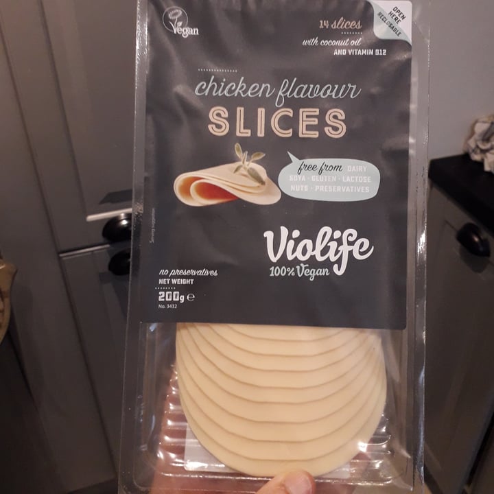 Violife Chicken flavour slices Review | abillion