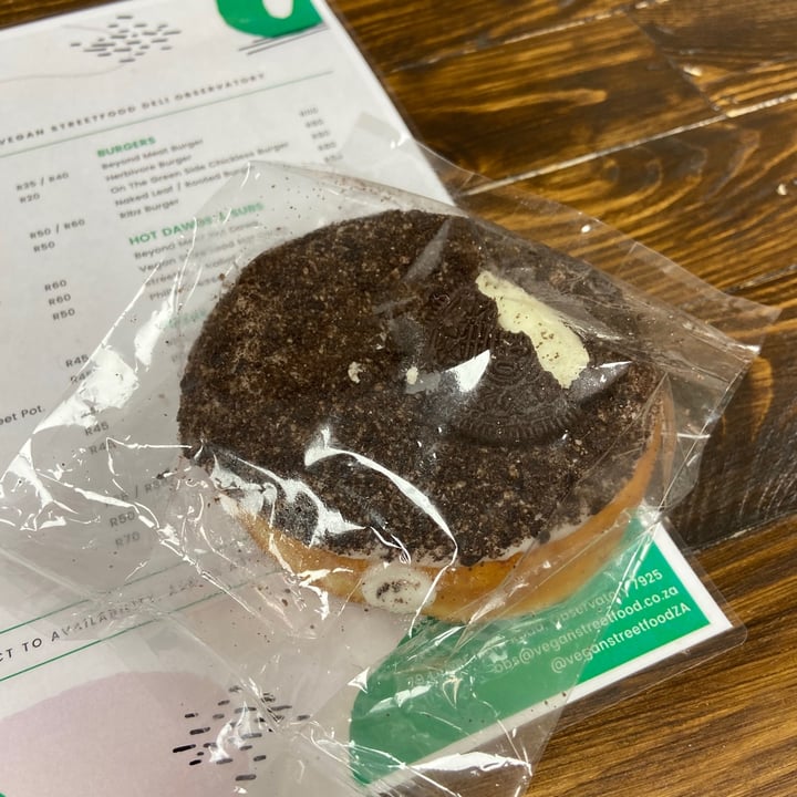 Vegan Streetfood Deli - Obs Cape Town, South Africa Oreo donut Review ...