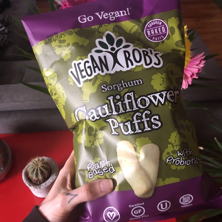 Vegan Rob's Sorghum Cauliflower Puffs Review | abillion