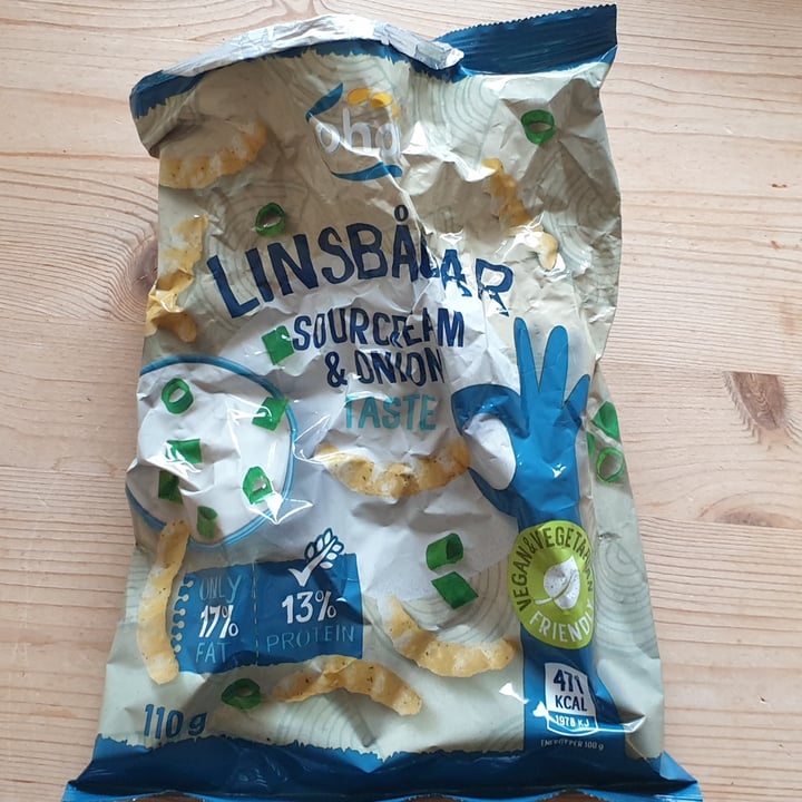 Oho! Sourcream & Onion Lentil Chips Review | abillion