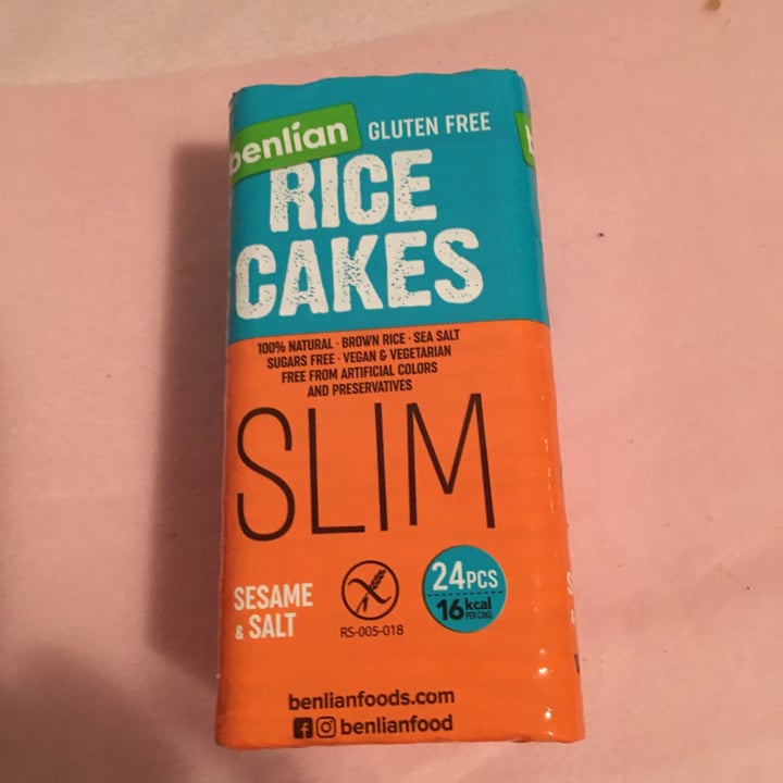 Benlian rice cakes slim Review | abillion