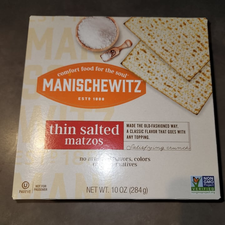 Manischewitz Thin Salted Matzos Review | abillion