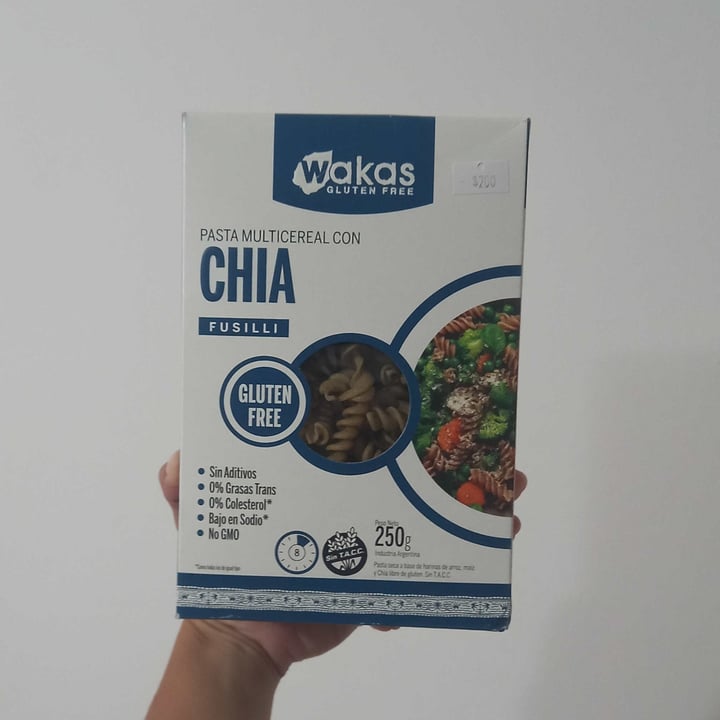 Wakas Pasta Multicereal con Chia Review | abillion