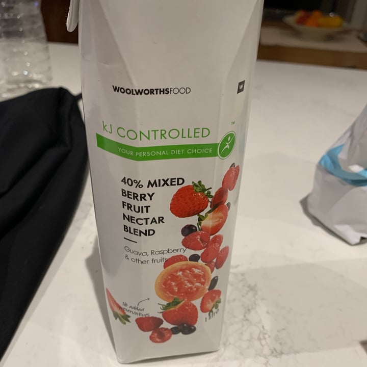 Woolworths Food 40% Mixed Berry Fruit Nectar Blend Review | abillion