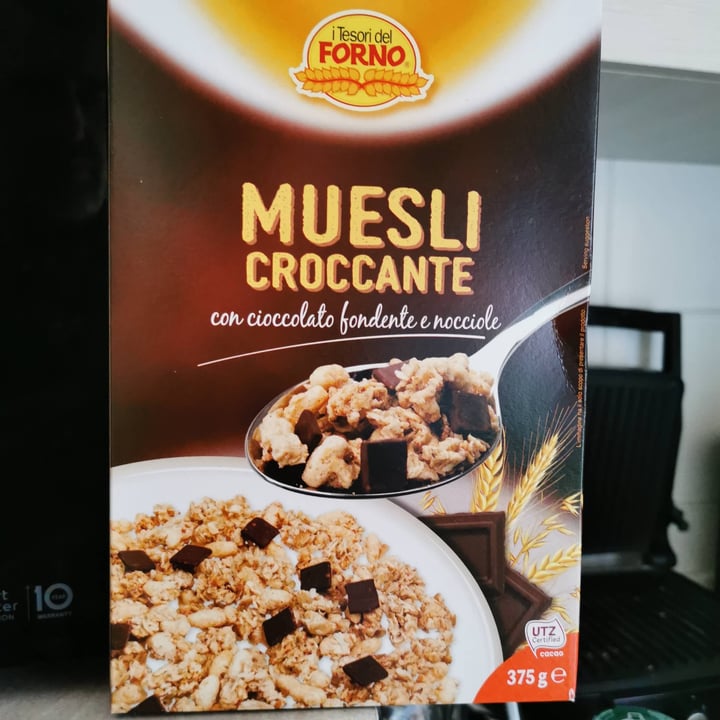 I tesori del forno Muesli Con Cioccolato Fondente E Nocciole Review ...