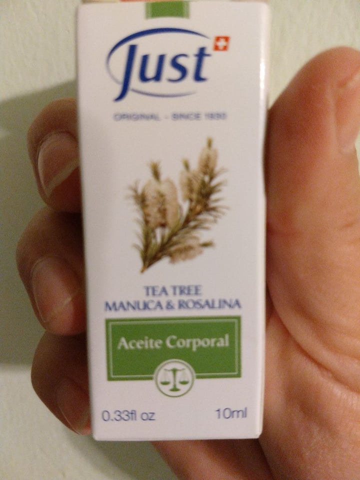 Swiss Just Tea tree manuca y Rosalina Review | abillion